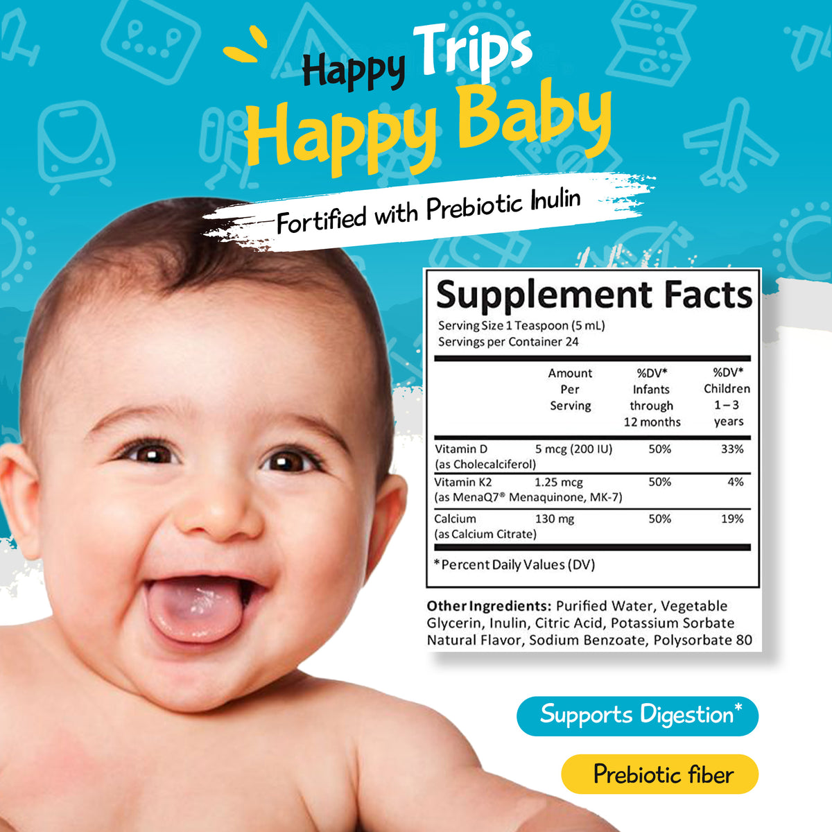 Baby Calcium Liquid Drops 4 FL OZ – KIDDIVIT