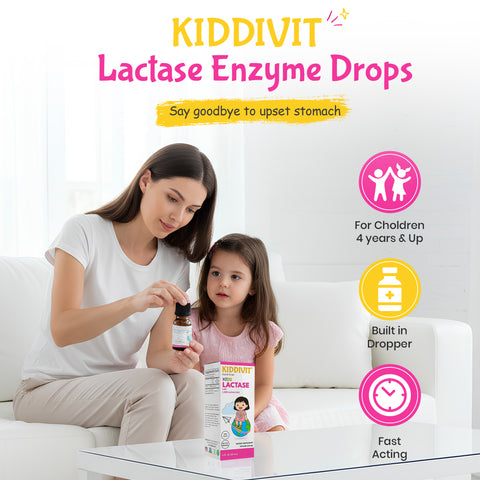 Kids Lactase Liquid Drops 1 FL OZ – KIDDIVIT