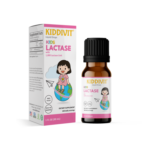 Kids Lactase Liquid Drops 1 FL OZ – KIDDIVIT